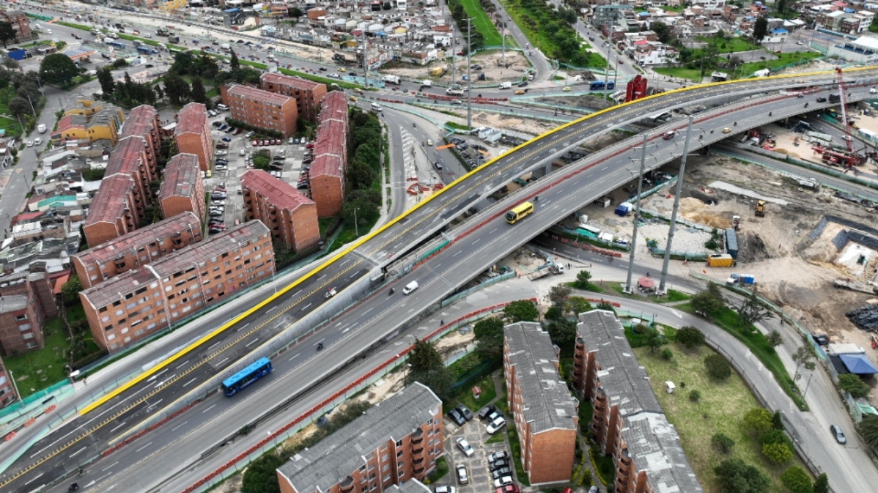 Entregan puente de la Primera de Mayo con Av. 68 en Bogotá, ¿cuándo ...
